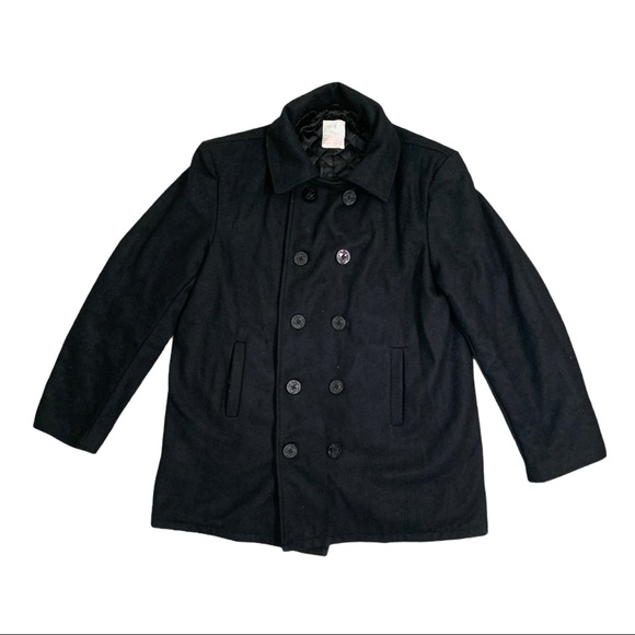 mariner 2000 | Jackets & Coats | Vtg Wool Fisherman Trench Coat Lined ...